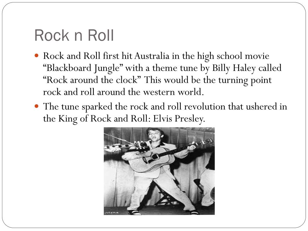 PPT - Music & Entertainment Australia in the 50’s PowerPoint ...