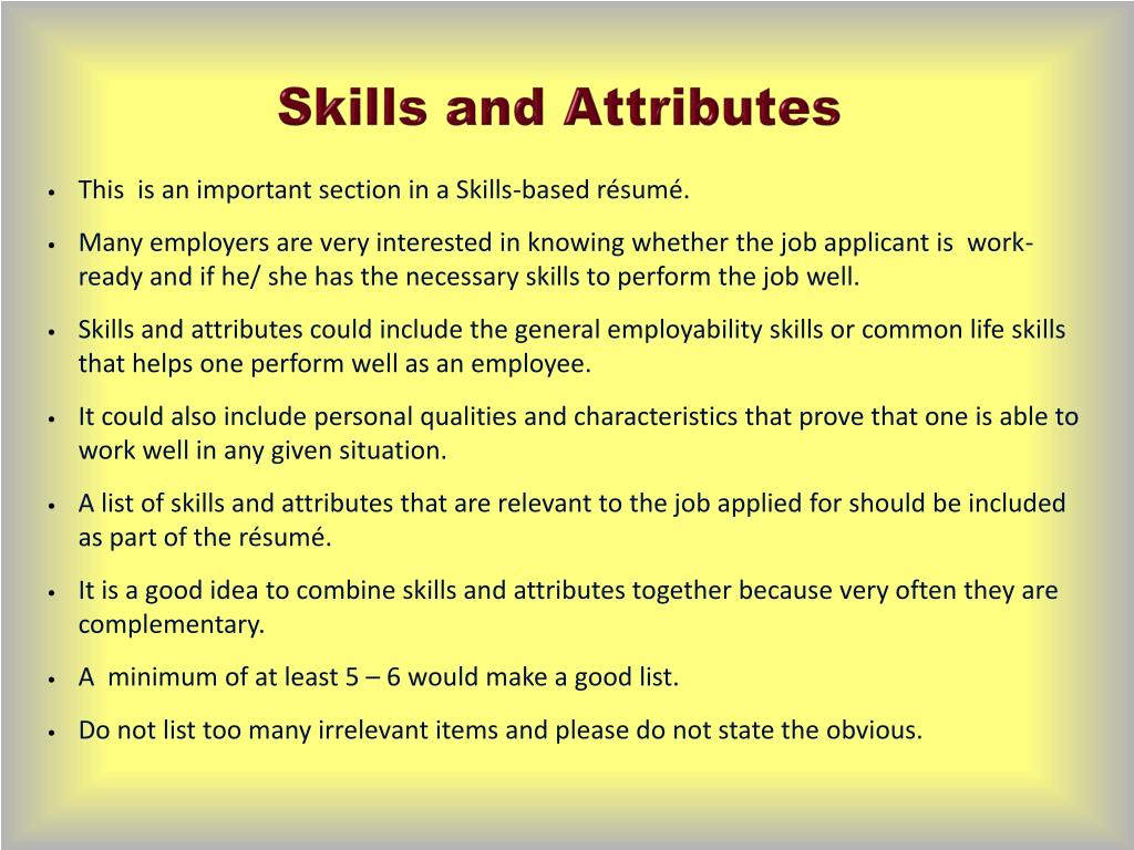Personal Qualities For Cv Administrator CV Template Career Advice