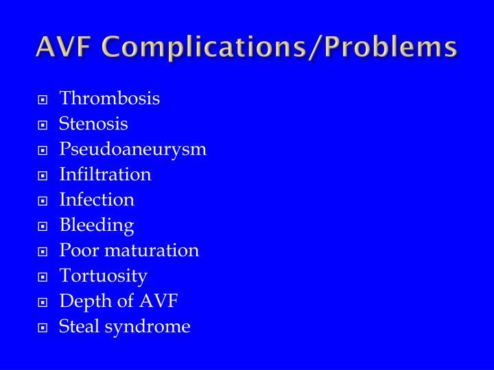 PPT - SURGICAL MANAGEMENT OF DIALYSIS ACCESS PowerPoint Presentation ...