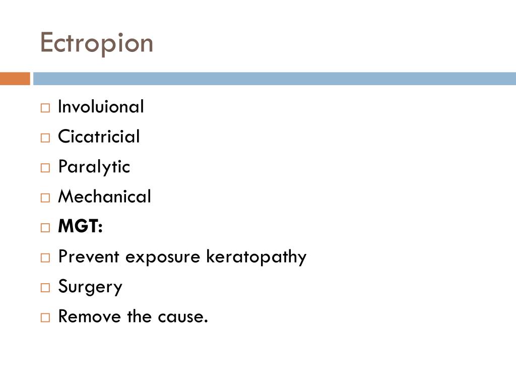 PPT - DISEASES OF THE EYELID AND ADNEXAE PowerPoint Presentation, free ...
