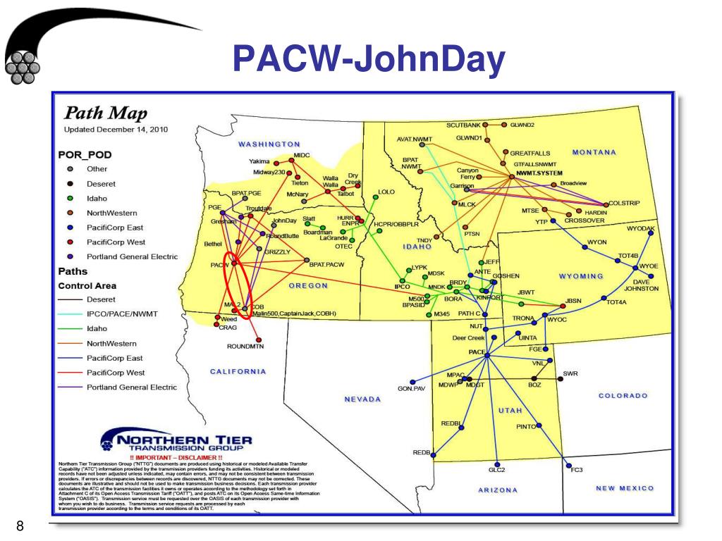 PPT - Transmission Use Committee PacifiCorp Graphs of Long Term Firm ...