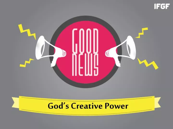 PPT - God’s Creative Power PowerPoint Presentation, free download - ID ...