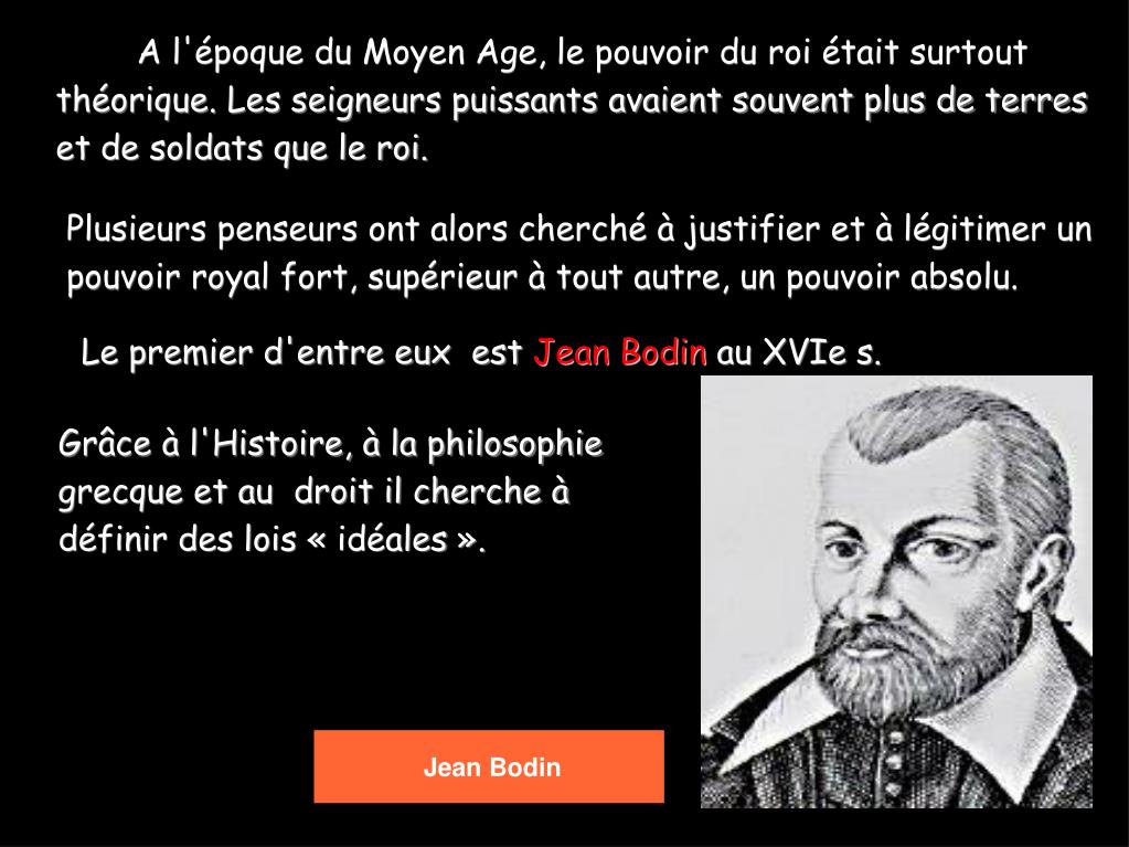 PPT - I. La monarchie de droit divin : un pouvoir absolu ? PowerPoint ...