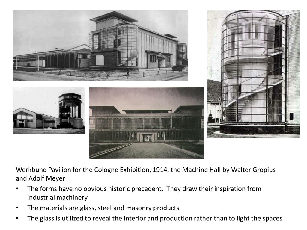 PPT - Responses to Mechanization: The Deutscher Werkbund and Futurism ...