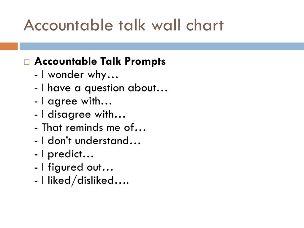 PPT - Enhancing Learning Through Accountable Talk Strategies PowerPoint ...