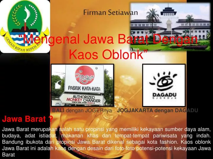 PPT - Firman Setiawan PowerPoint Presentation, free download - ID:2173940