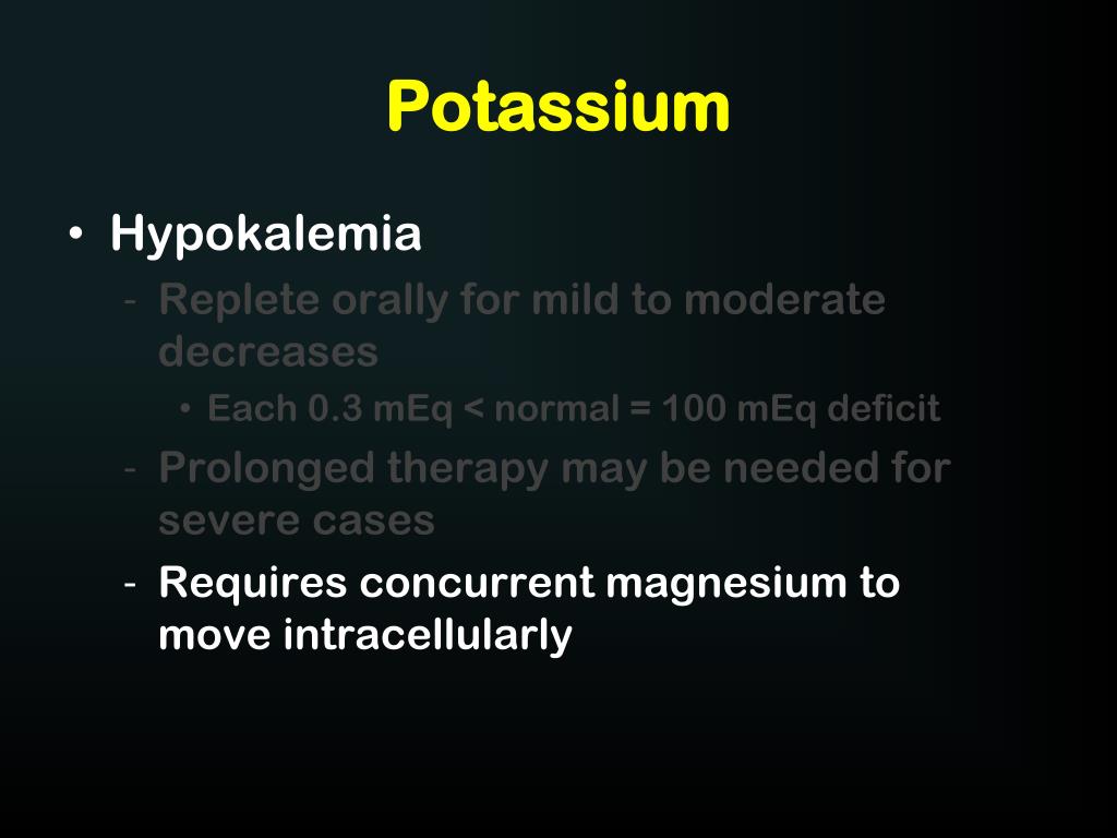 PPT - Hyponatremia and Other Critical Electrolyte Abnormalities ...