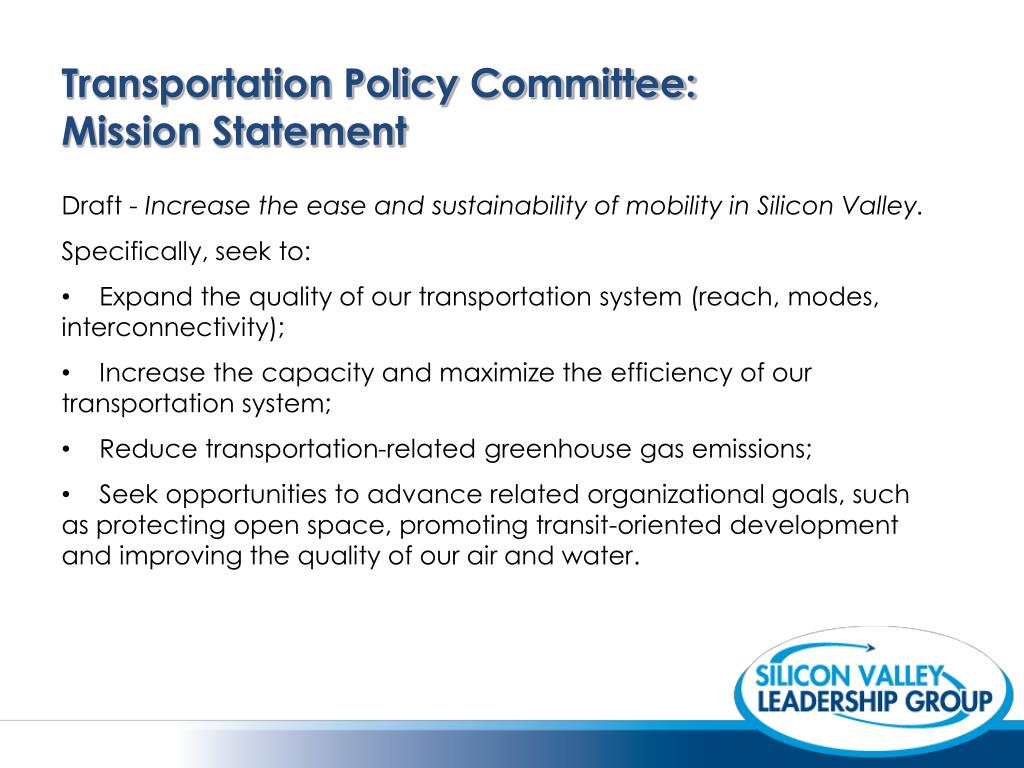 PPT - Transportation Policy Committee: 2014-2016 Work Plan PowerPoint ...