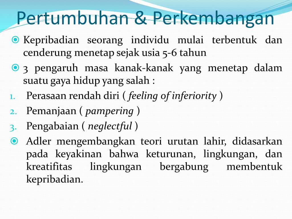 Ppt Teori Kepribadian Alfred Adler Powerpoint Presentation Free