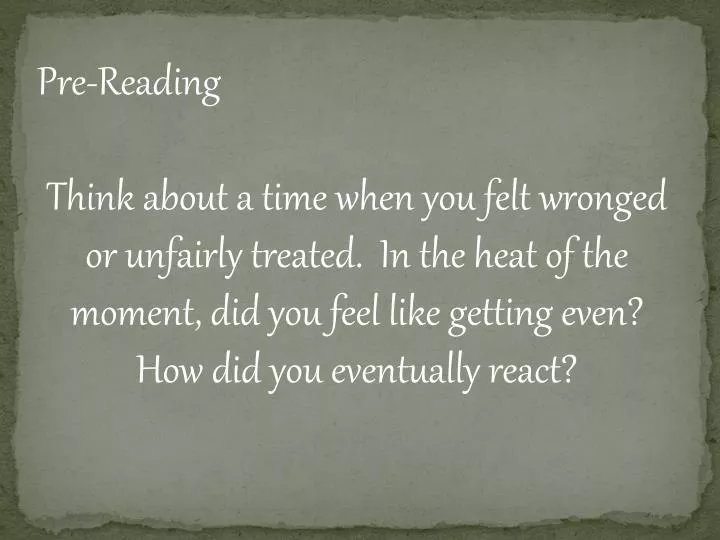 PPT - Pre-Reading PowerPoint Presentation, free download - ID:2175220