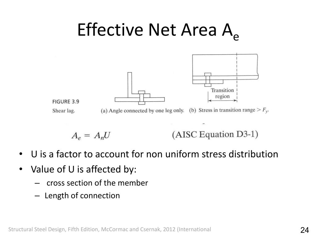 PPT - Structural Steel Design, Fifth Edition, McCormac and Csernak ...