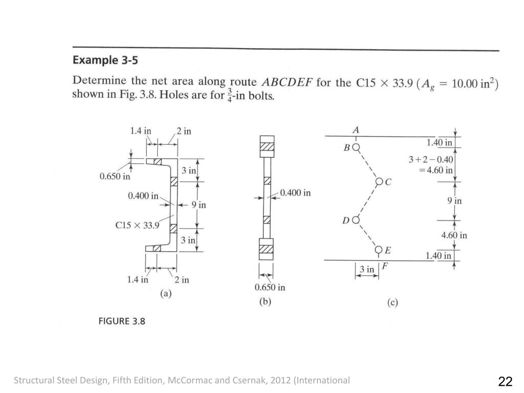PPT - Structural Steel Design, Fifth Edition, McCormac and Csernak ...