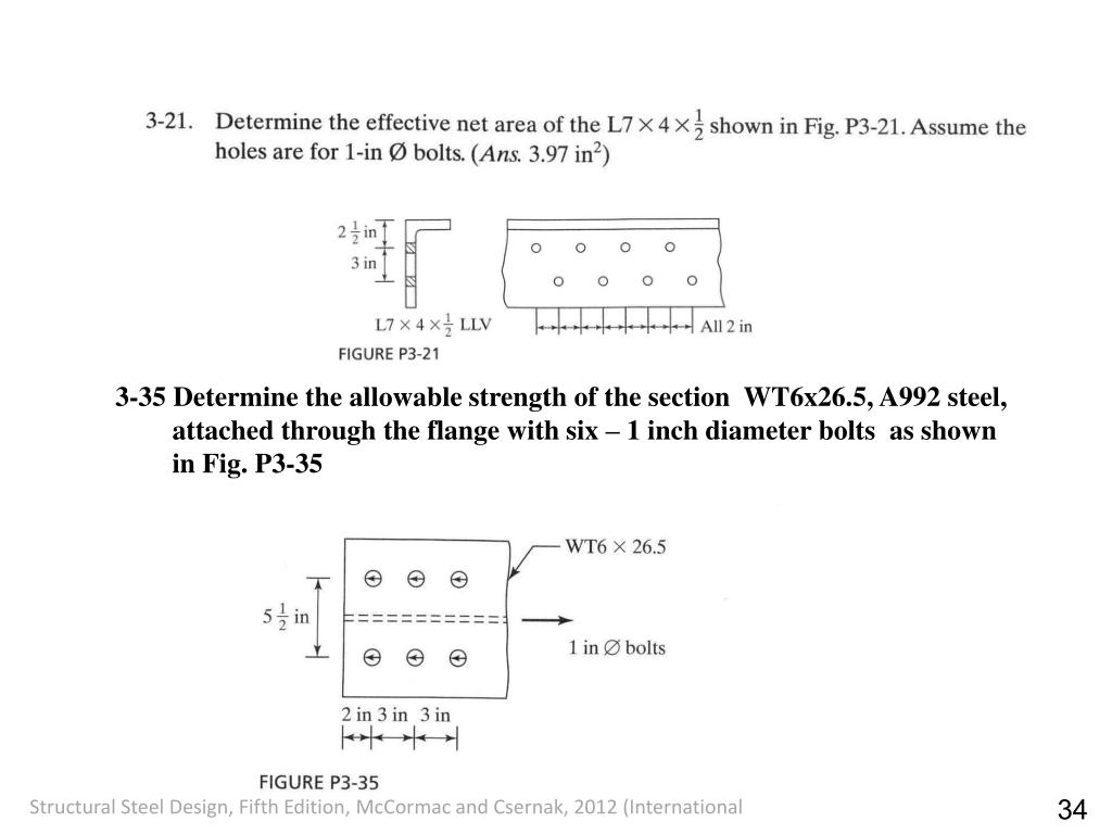 PPT - Structural Steel Design, Fifth Edition, McCormac and Csernak ...
