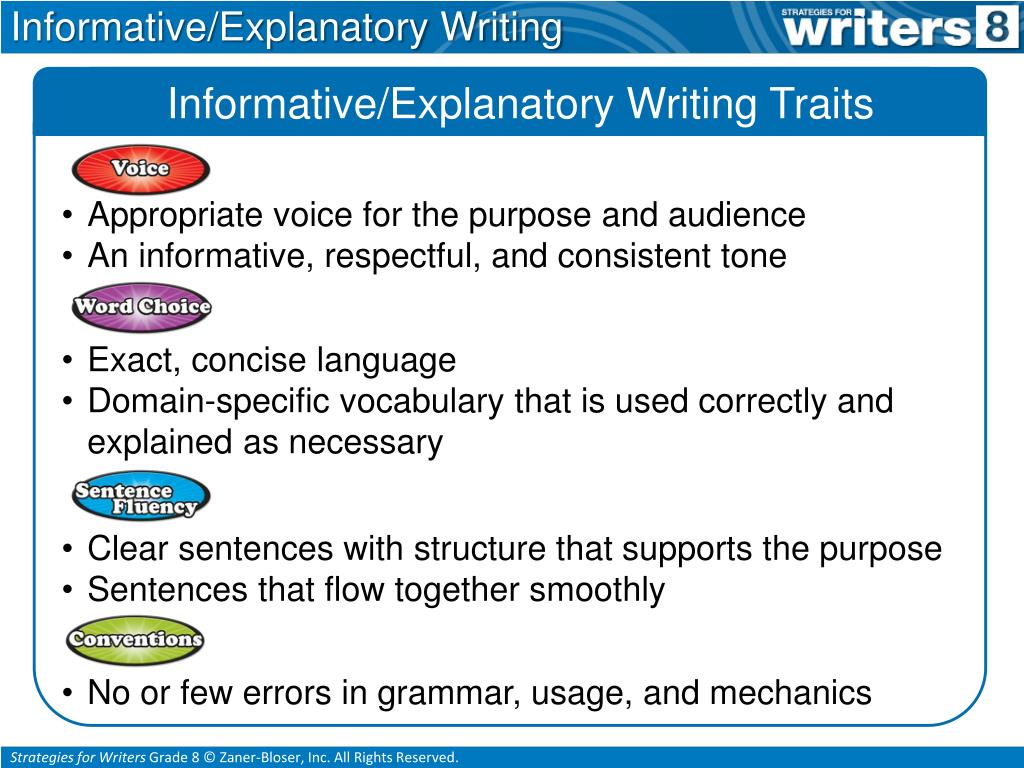 PPT - Informative/Explanatory Writing PowerPoint Presentation, free ... PPT - Informative/Explanatory Writing PowerPoint Presentation, free ...