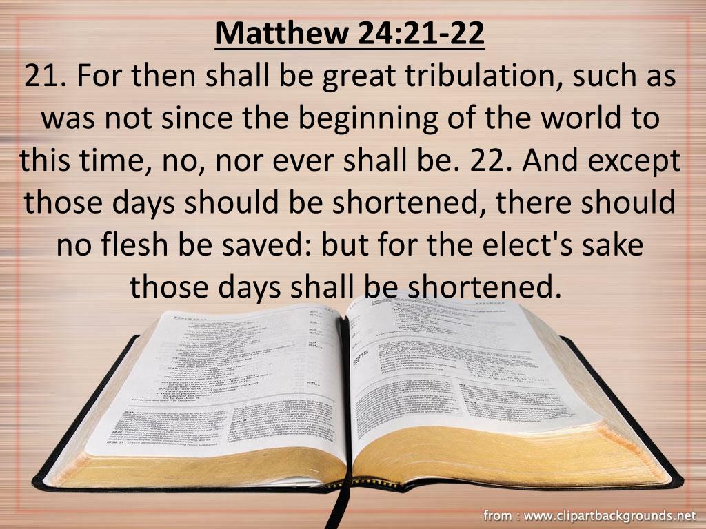 PPT - “The Drum Beats Of War” by Pastor Fee Soliven Matthew 24:21-22 ...