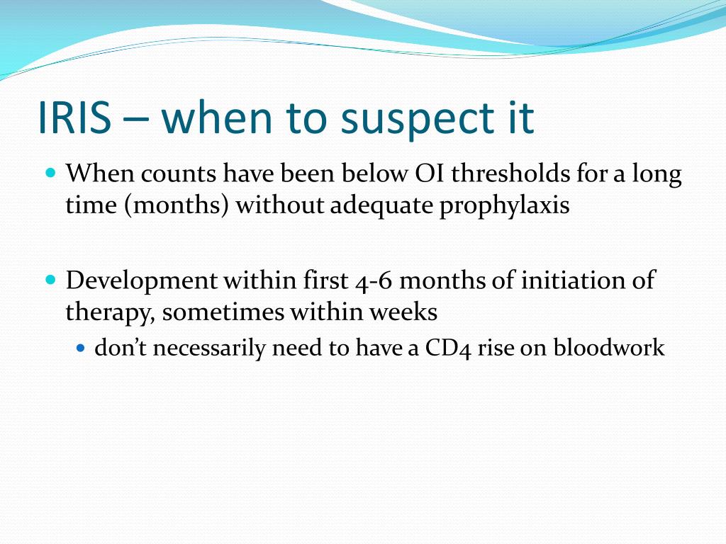 PPT - Antiretroviral therapy and immune reconstitution inflammatory ...
