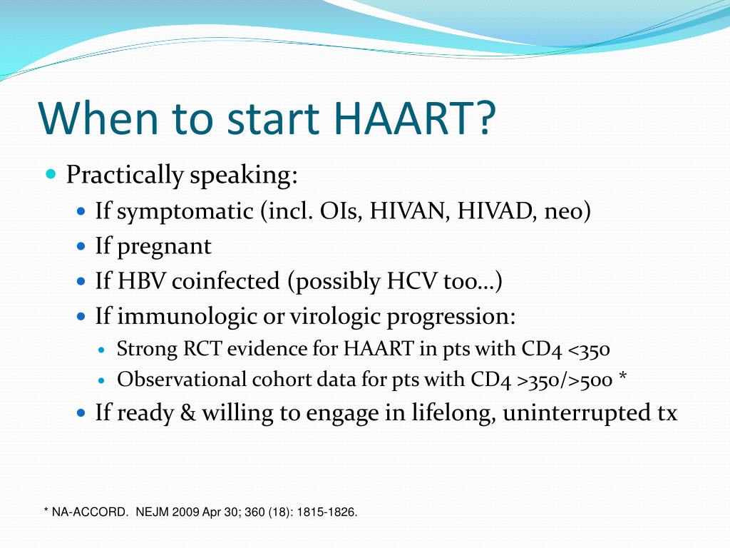 PPT - Antiretroviral therapy and immune reconstitution inflammatory ...