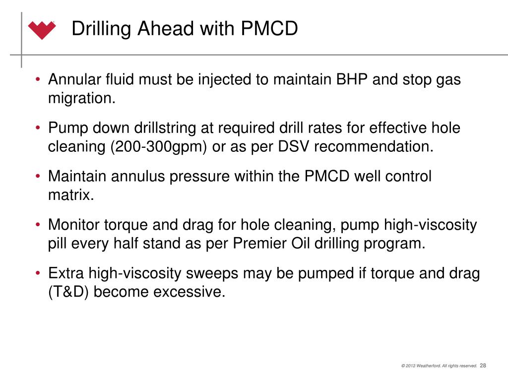 PPT - Pressurized Mud Cap Drilling for Premier Oil PowerPoint ...
