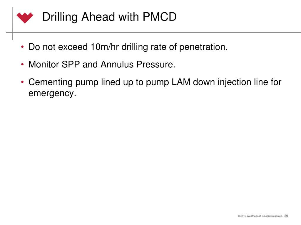 PPT - Pressurized Mud Cap Drilling for Premier Oil PowerPoint ...