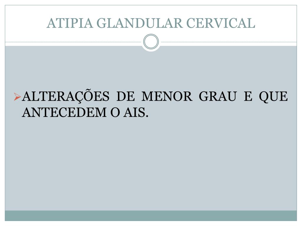 PPT - ATIPIAS EM CÉLULAS ESCAMOSAS E GLANDULARES PowerPoint ...