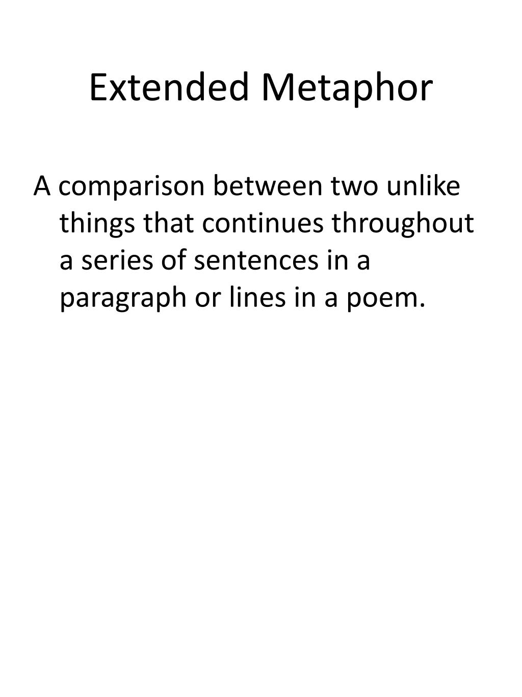 Extended Metaphor Poem Definition And Examples | Sitedoct.org Extended Metaphor Poem Definition And Examples | Sitedoct.org
