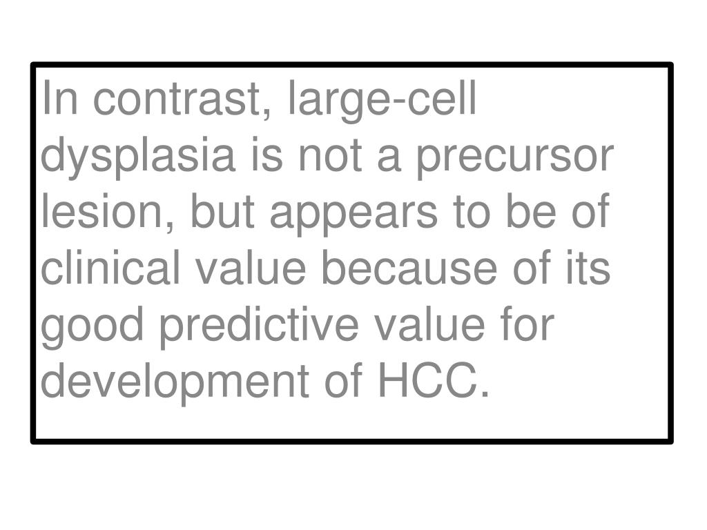 PPT - Preneoplastic lesions in human hepatocarcinogenesis PowerPoint ...
