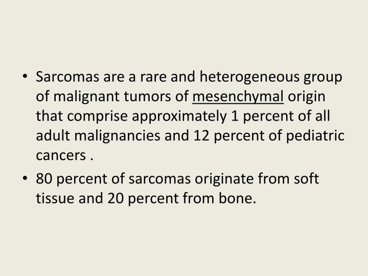 PPT - Soft tissue sarcoma PowerPoint Presentation - ID:2178407