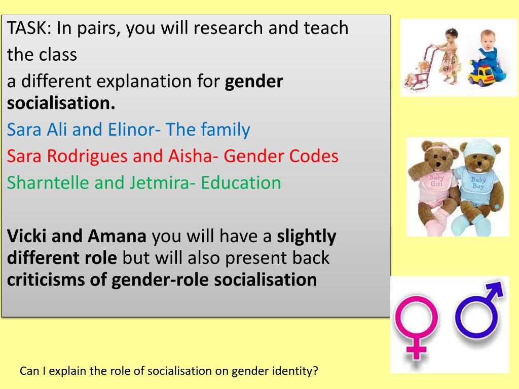 PPT - Key Words : Gender Identities, Masculinities, Femininities ...