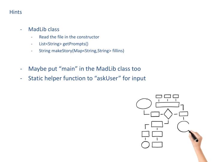 PPT - Lab Exercise 4: Mad Libs PowerPoint Presentation - ID:2179427