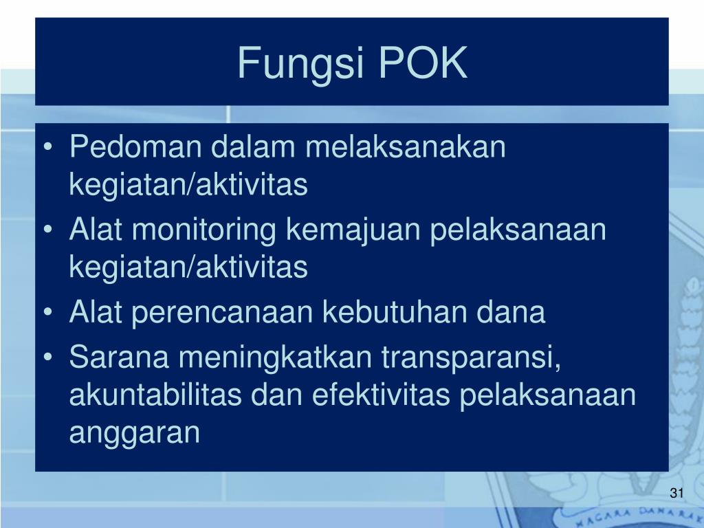 PPT - KEMENTERIAN KEUANGAN REPUBLIK INDONESIA DIREKTORAT JENDERAL ...