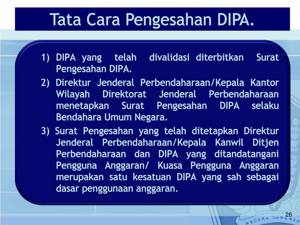 PPT - KEMENTERIAN KEUANGAN REPUBLIK INDONESIA DIREKTORAT JENDERAL ...