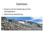 PPT - Freeze Thaw Action PowerPoint Presentation - ID:2179856
