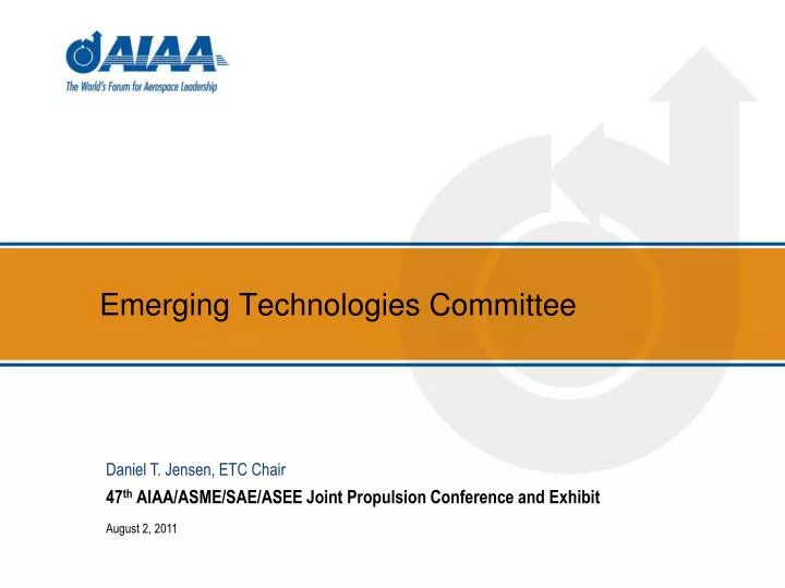 PPT - Emerging Technologies Committee PowerPoint Presentation, free ...