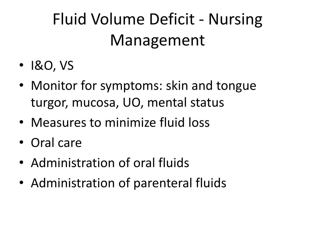 PPT - Nursing Care of Clients with Altered Fluid, Electrolyte, and Acid ...