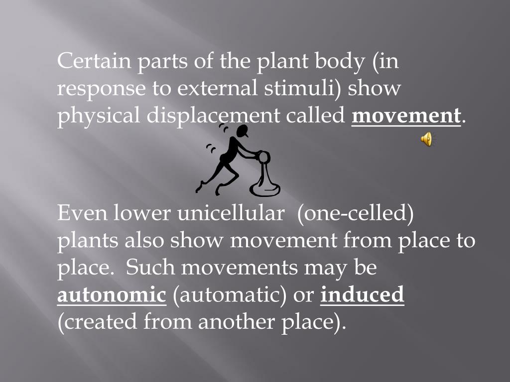 PPT - Plant Movements Botany 2011 Mrs. Alpert PowerPoint Presentation ...