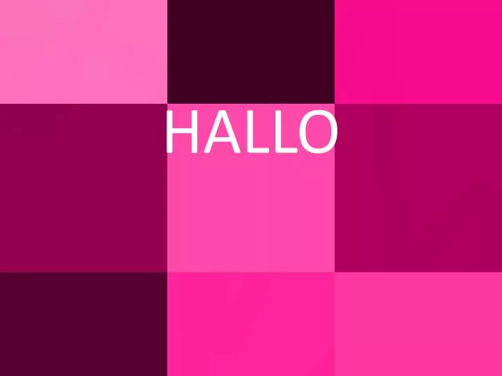 PPT - HALLO PowerPoint Presentation, free download - ID:2180237