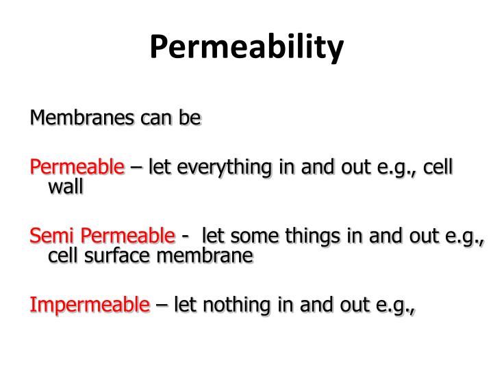 PPT - Movement of Substances PowerPoint Presentation - ID:2180355