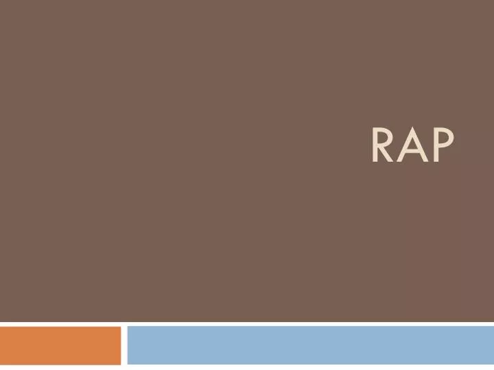 PPT - Rap PowerPoint Presentation, free download - ID:2180580