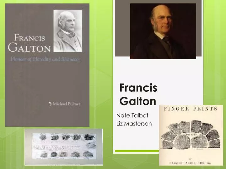PPT - Francis Galton PowerPoint Presentation, free download - ID:2181115