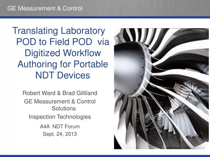PPT - GE Measurement & Control PowerPoint Presentation, free download ...
