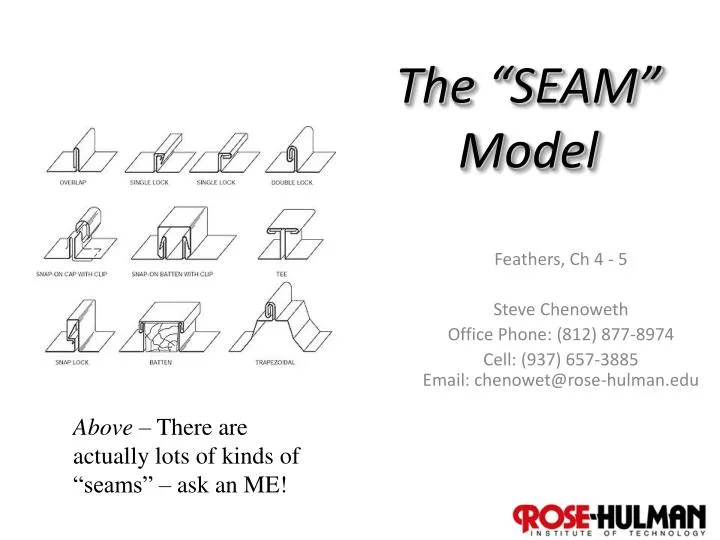 PPT - The “SEAM” Model PowerPoint Presentation, free download - ID:2181530