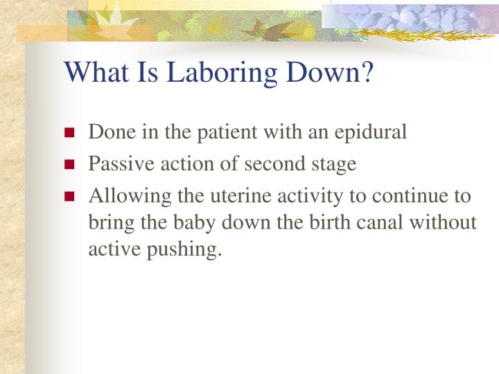 PPT - Second Stage Labor Management PowerPoint Presentation - ID:2181562