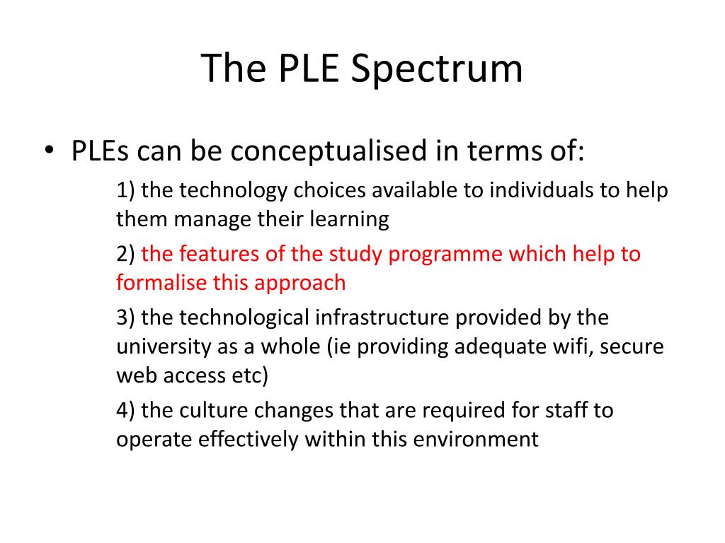 PPT - Fit for Purpose: placing the PLE at the centre of marketing ...