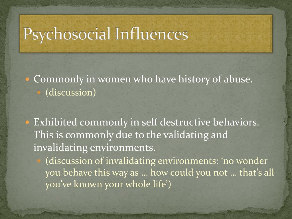 PPT - Diagnosis & Treatment of Borderline Personality Disorder using ...