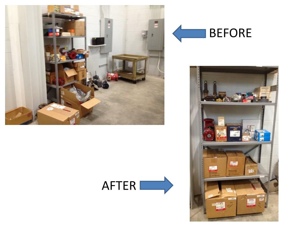 PPT - Central Plant 5S Project Back Storage Area PowerPoint ...