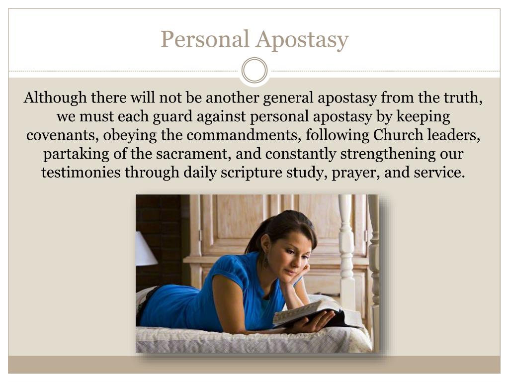 PPT - Why Was A Restoration Necessary? What was Joseph Smith’s Role In ...