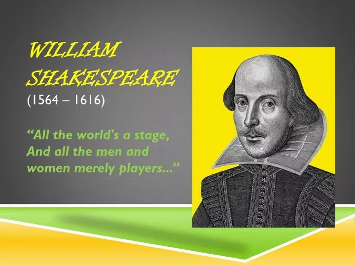 William Shakespeare Presentation