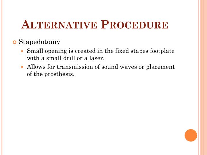 PPT - stapedectomy PowerPoint Presentation - ID:2185196