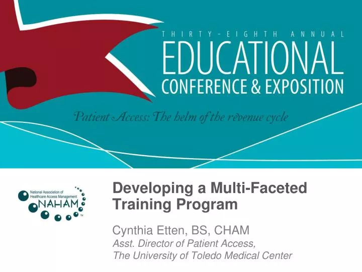 PPT - Developing a Multi-Faceted Training Program PowerPoint ...