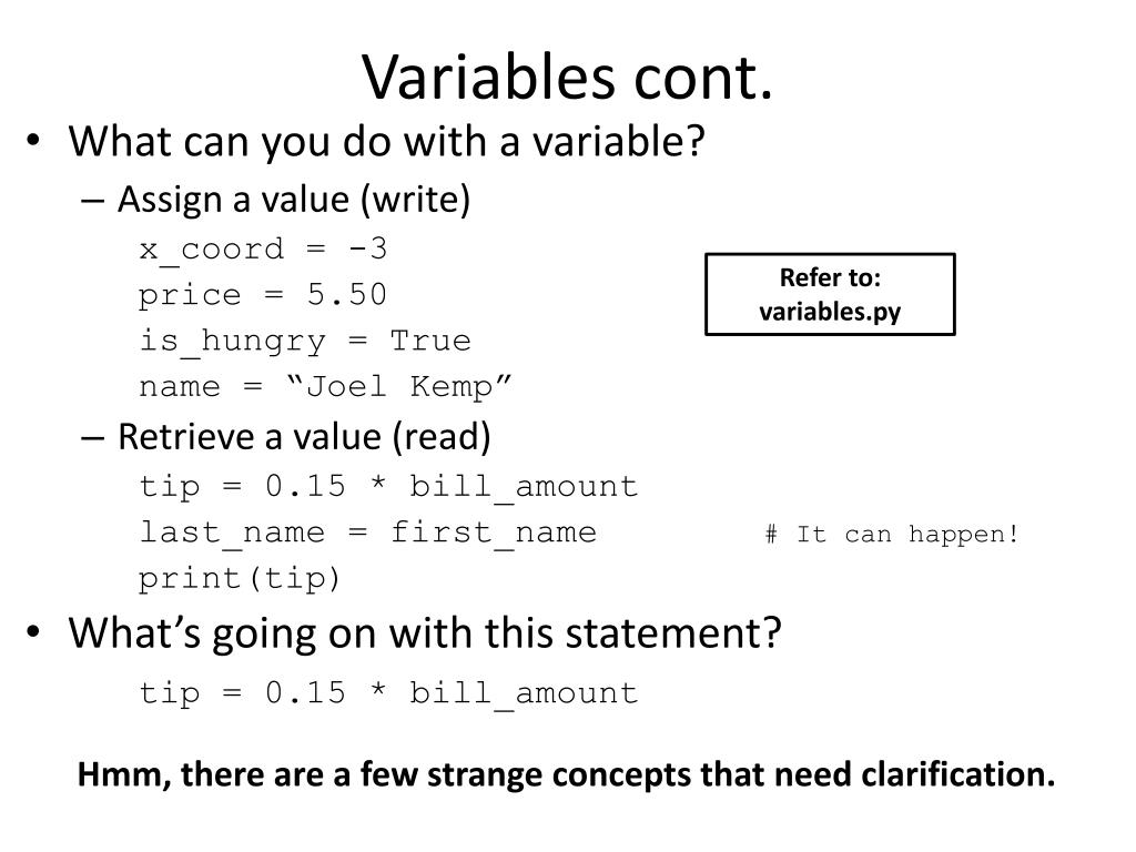 Ppt Chapter 2 Variables Operations And Strings Powerpoint Presentation Id2185263